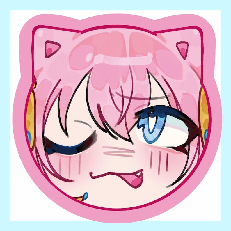 Holographic Vocaloid Kitty Pins PRE-ORDER - Etsy