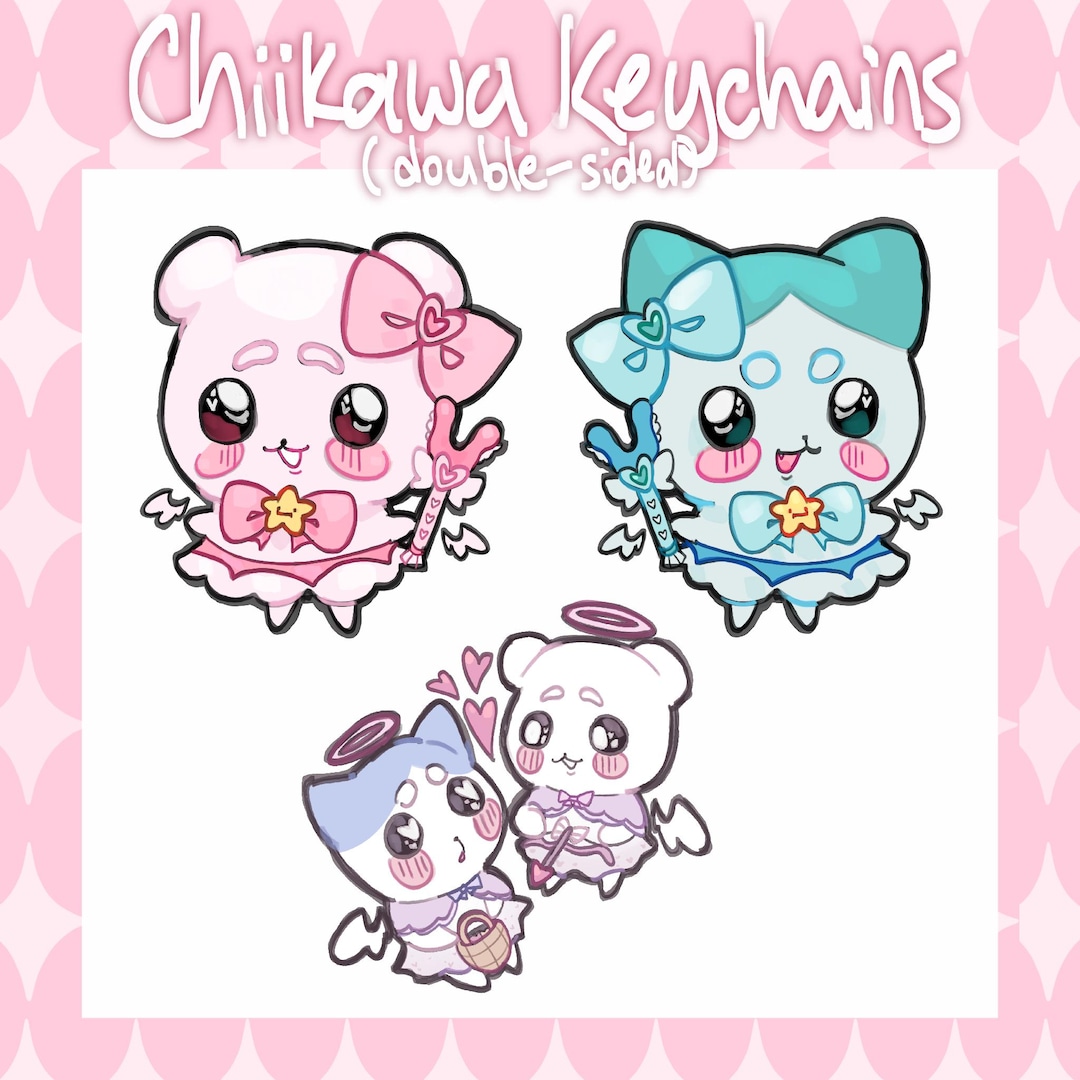 Chiikawa Acrylic Keychains - Etsy