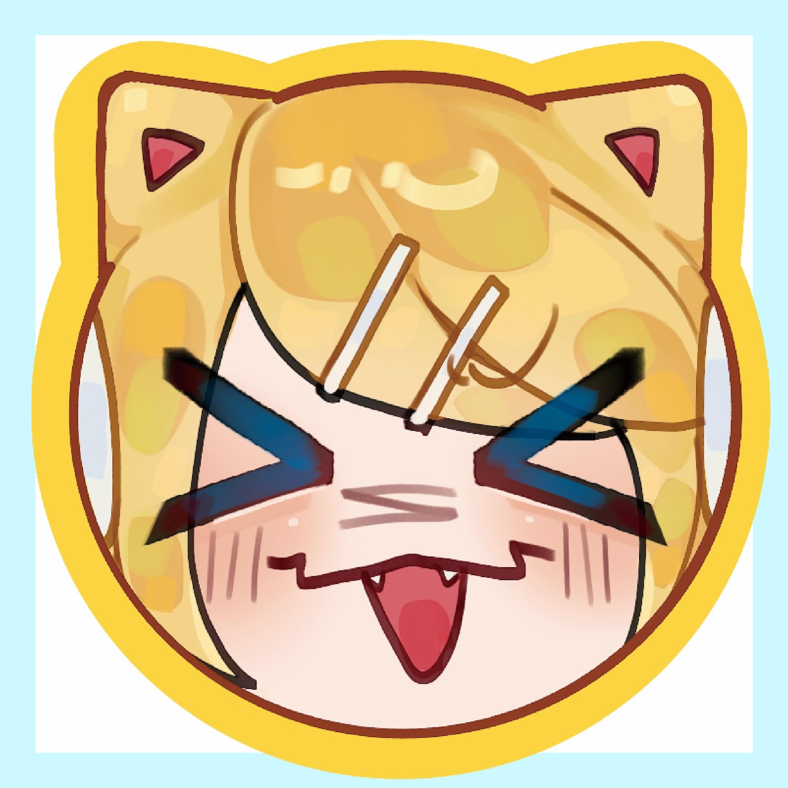 Holographic Vocaloid Kitty Pins PRE-ORDER - Etsy