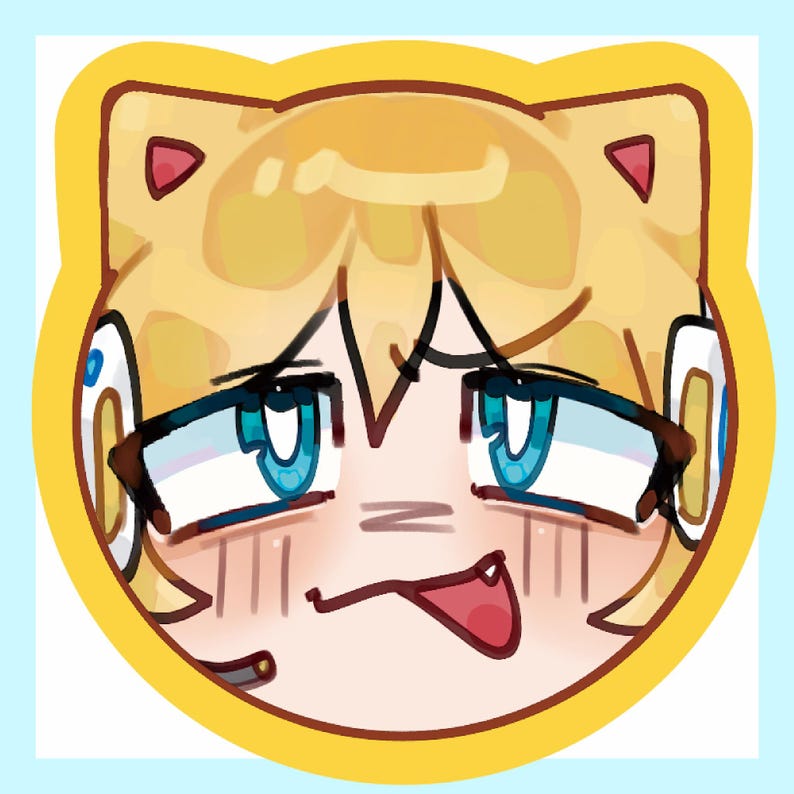 Holographic Vocaloid Kitty Pins PRE-ORDER - Etsy
