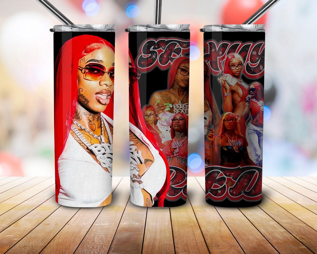 Rapper Red Png, Red Girl Tour 2023 Png, Rapper Sexyy Girl Png - Etsy