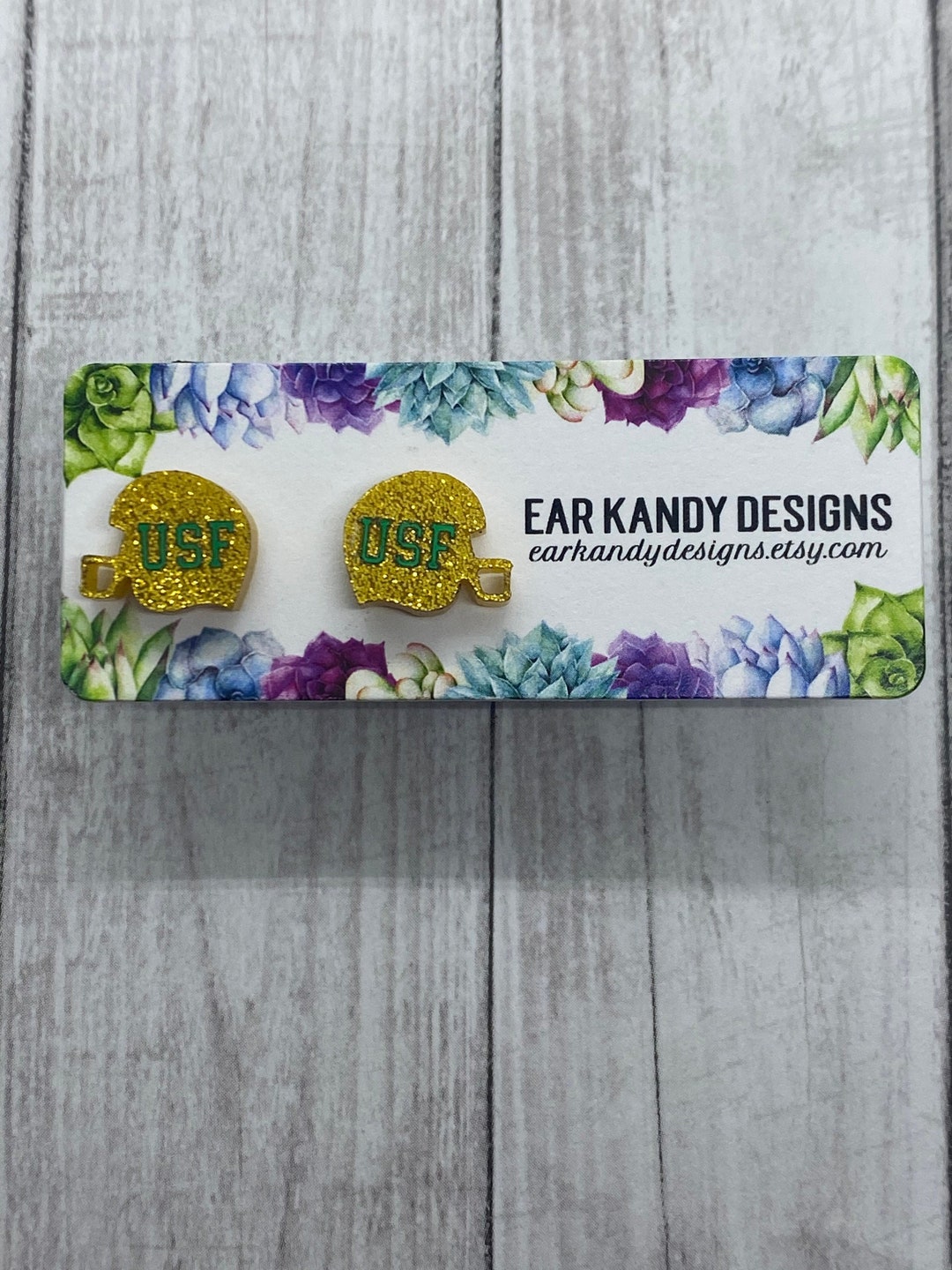 Glitter USF Helmets - Etsy