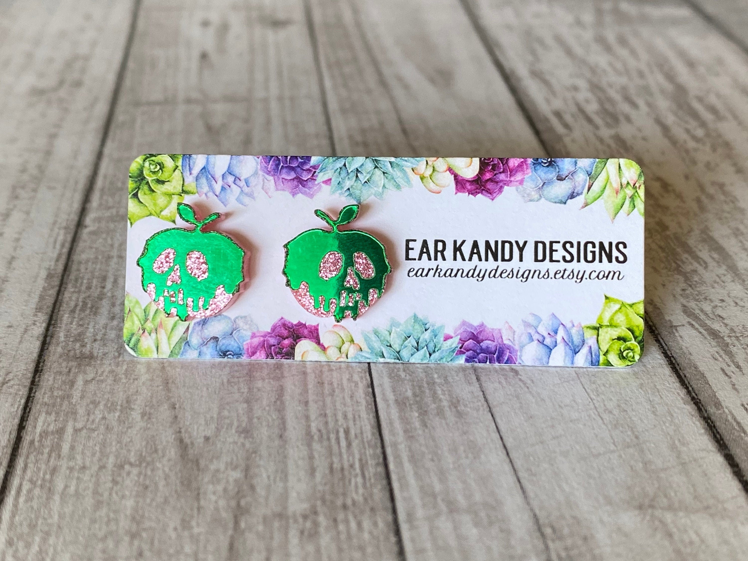 Poison Apple- Green Metallic - Etsy