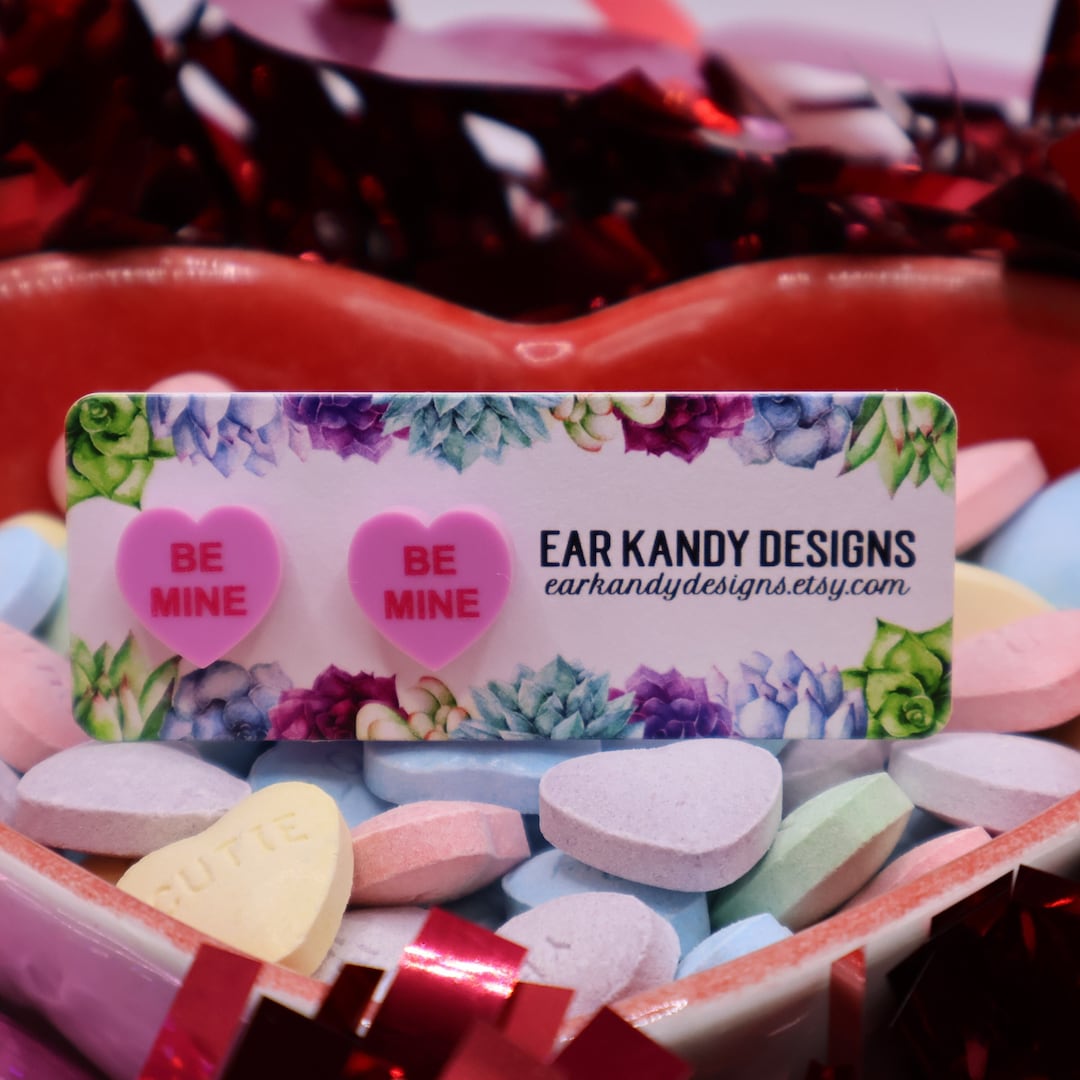 BE MINE Conversation Hearts - Etsy