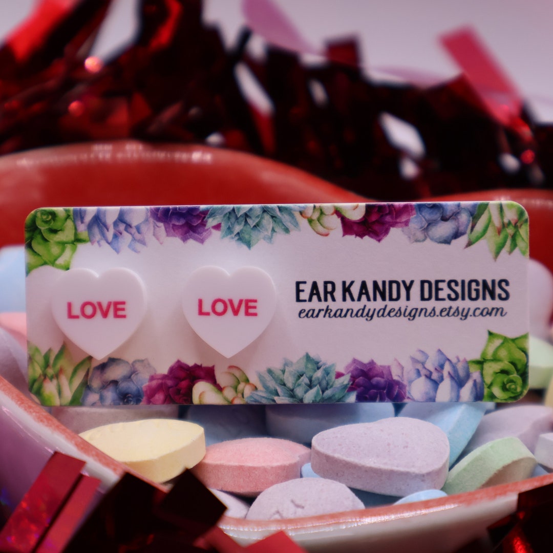 LOVE Conversation Hearts - Etsy