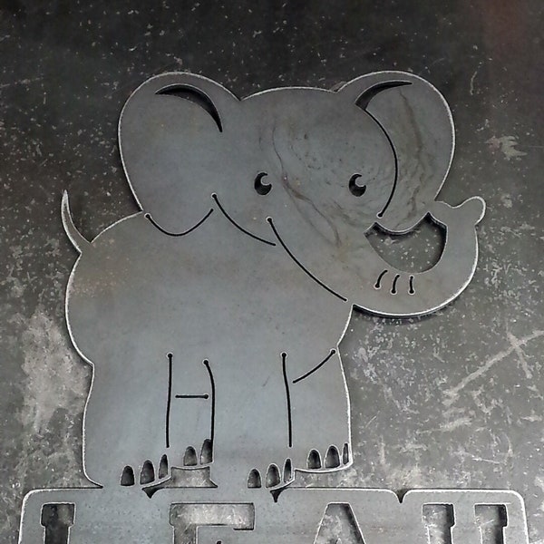 Elephant Wood Sign - Etsy