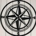 Nautical Compass and Rope Metal Wall Art Nautical Home - Etsy