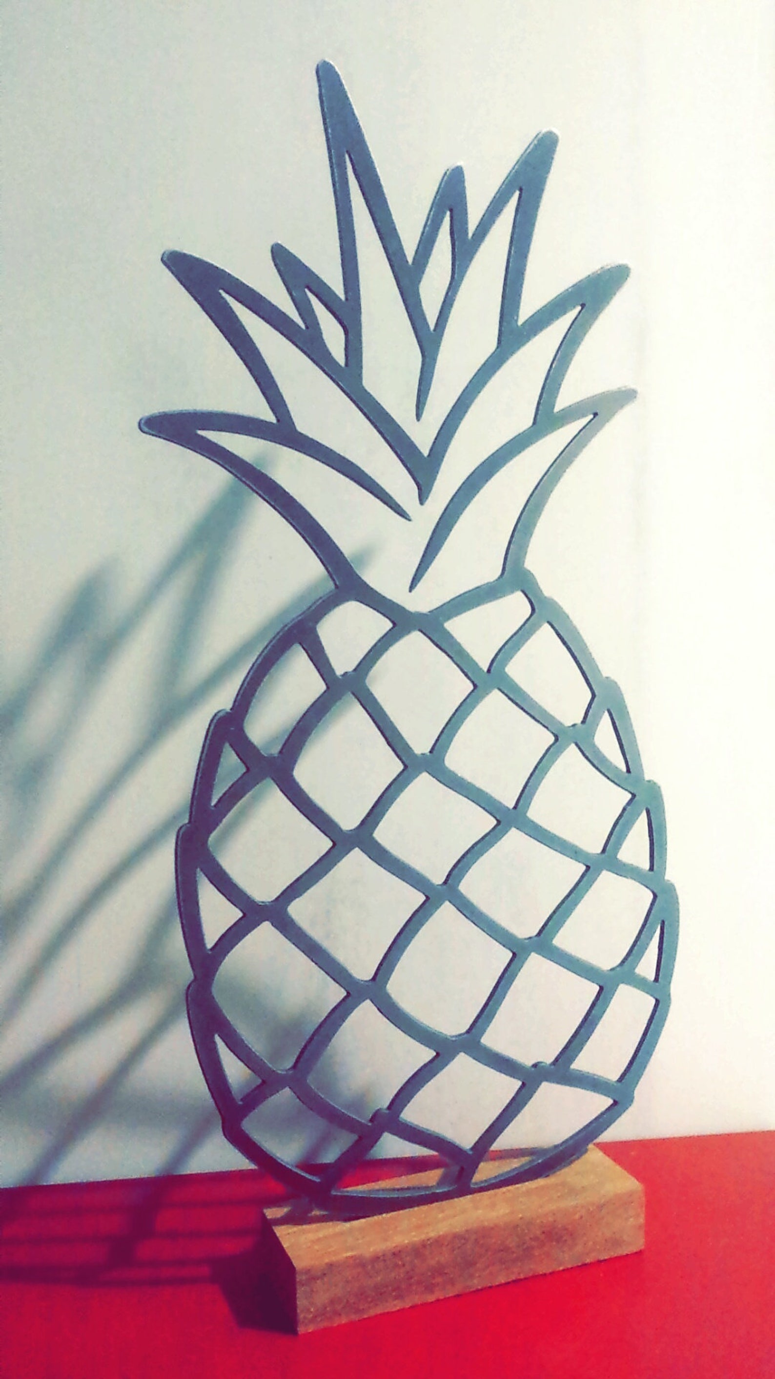 Pineapple | Metal Wall Art | Home Decor - Etsy