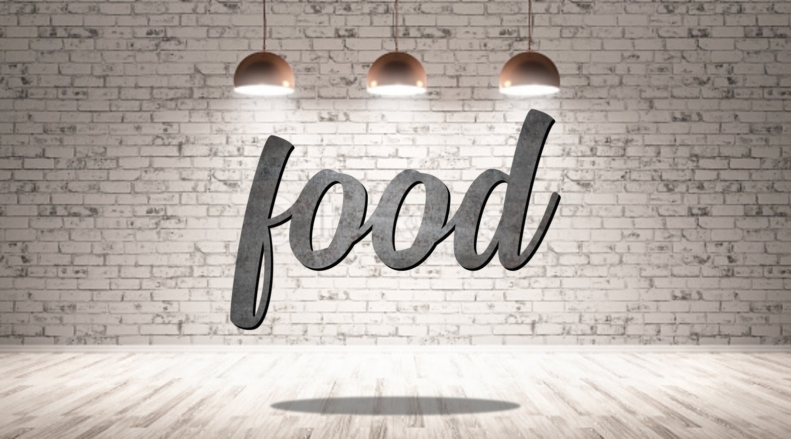 Food Food Sign Metal Wall Art - Etsy