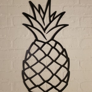 Pineapple | Metal Wall Art | Home Decor - Etsy