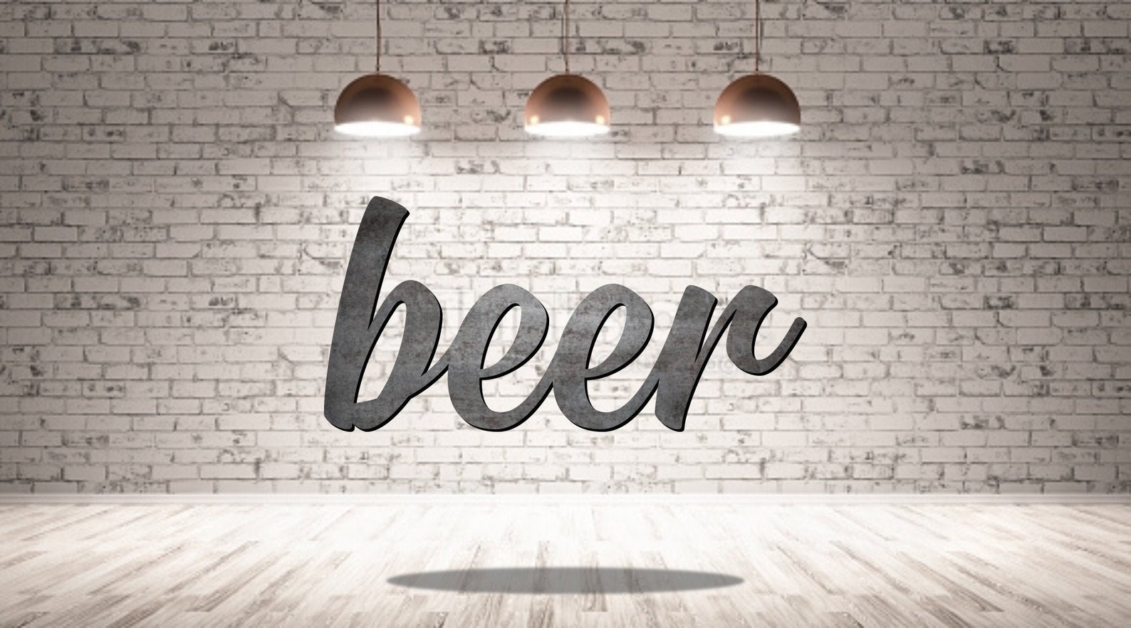 Beer Beer Sign Metal Wall Art | Etsy