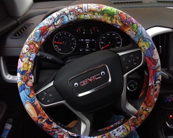 Disney Fan's Steering Wheel Cover Sketchy Mouse - Etsy