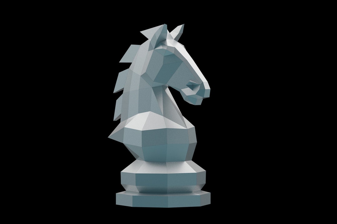 3D Printing Chess Piece Horse Sculpture Horse Art Modern - Etsy