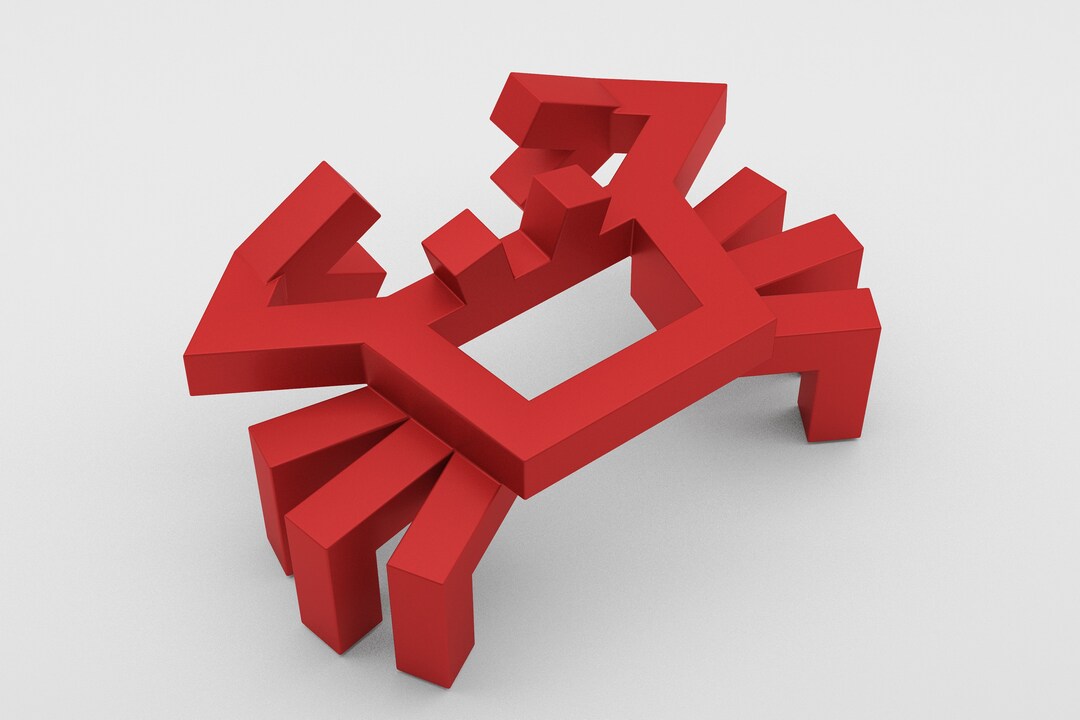 Welding Project, DIY Crab Sculpture, Metal CNC Cutting, DXF Template ...