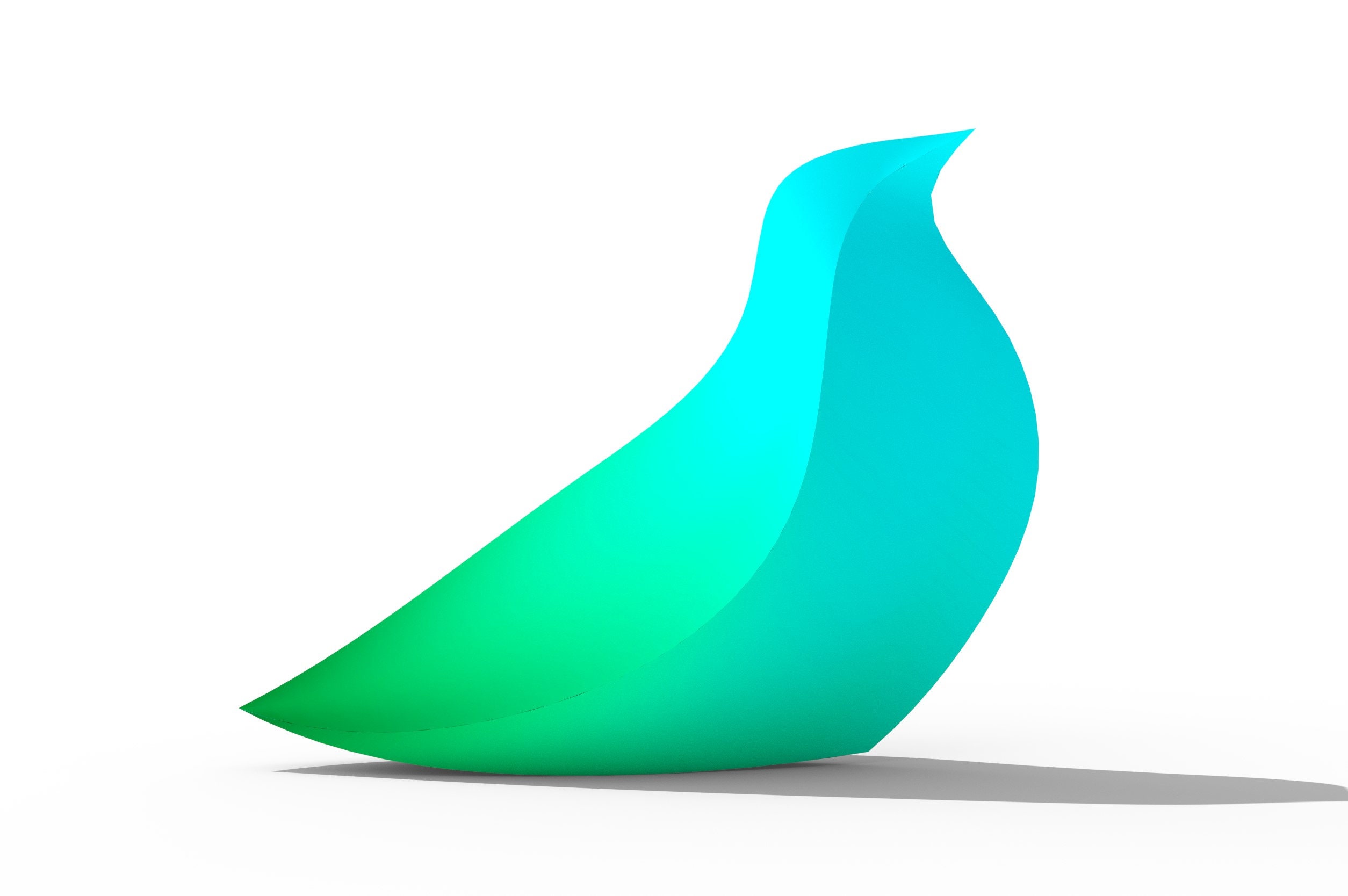 DIY Welding Project, Bird Sculpture, DXF Template, Plasma Cutter, Metal ...