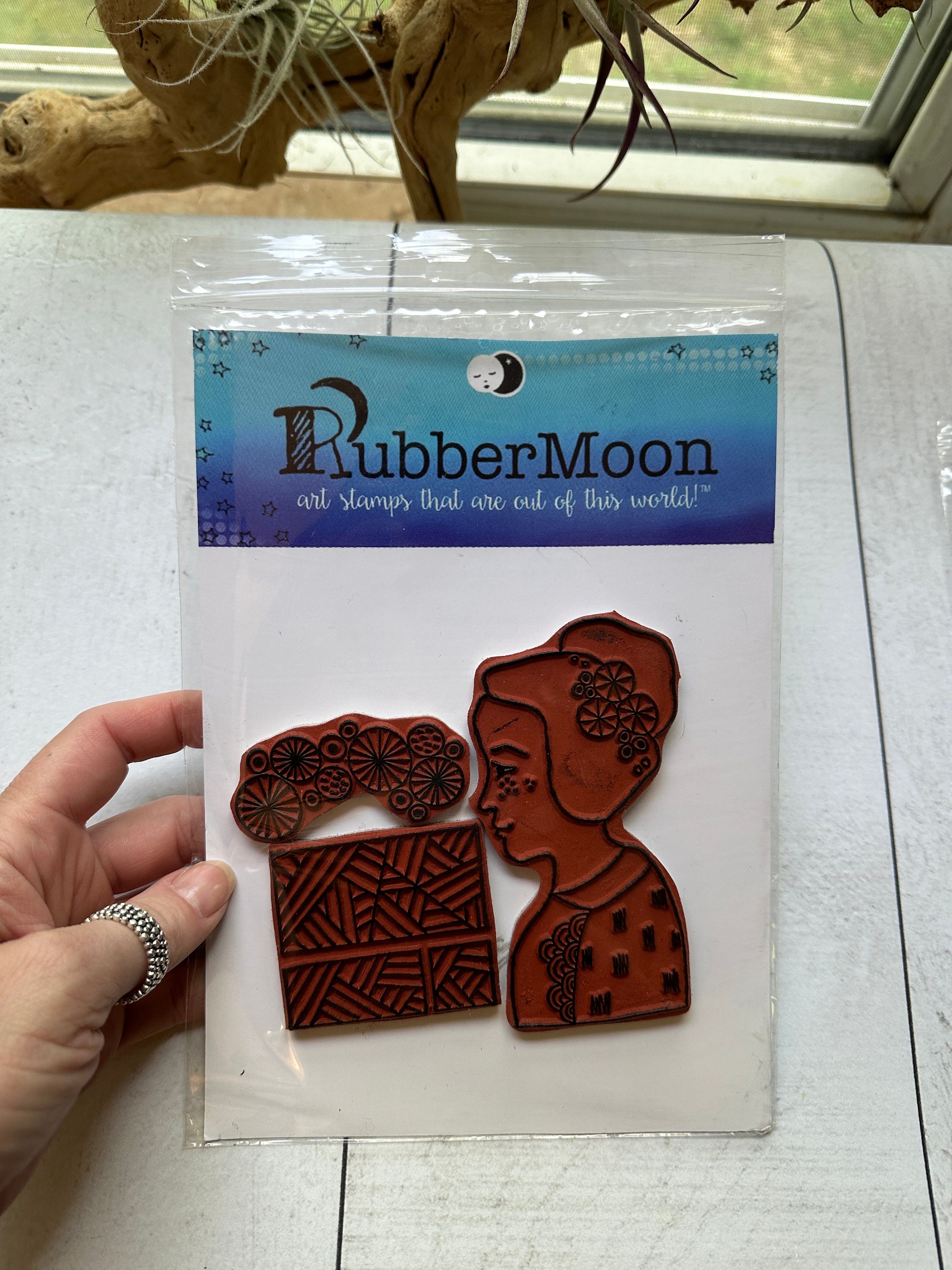 Geo Sister Stamp Set - Etsy