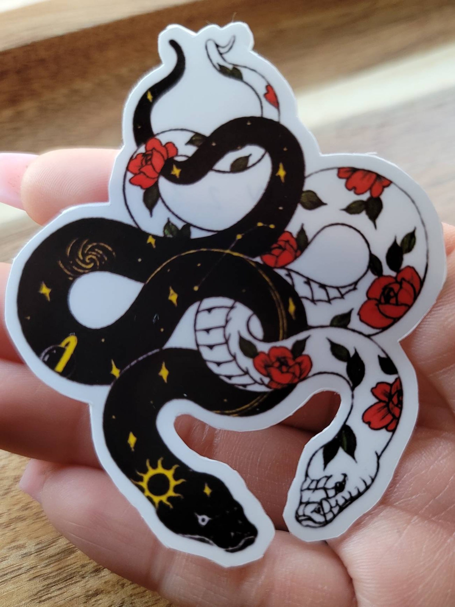 Double Snake Sticker/ Snake Sticker/ Vinyl Sticker/ Journal - Etsy