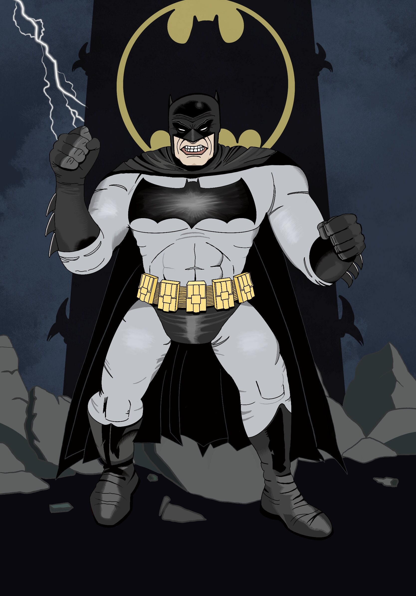 The Dark Knight Returns Movie Poster