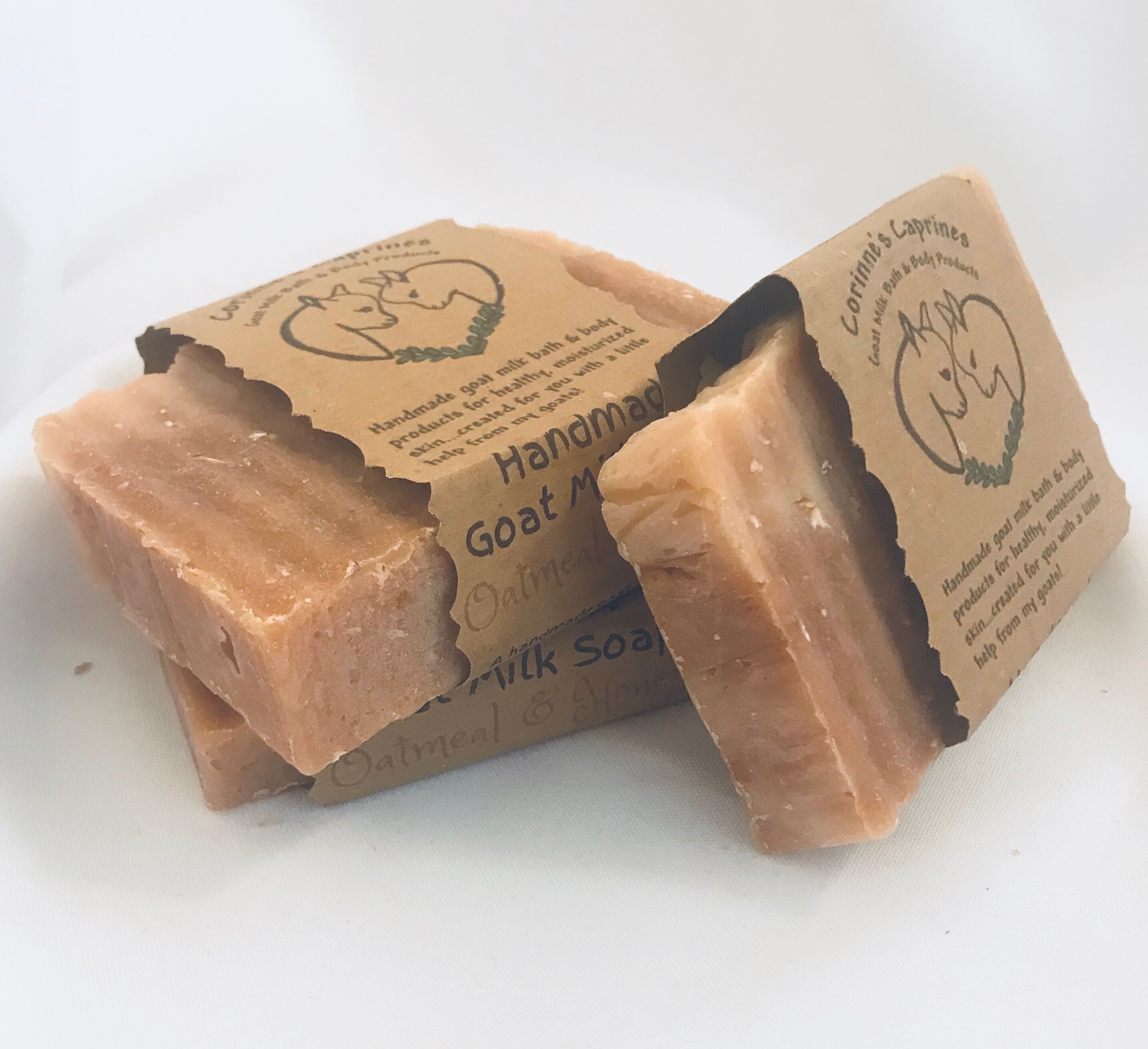 Oatmeal And Honey Goat Milk Soap