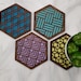 Modern Trivets, Custom Trivet Set, Colorful Trivet, Trivet for Plates ...