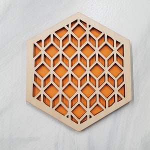 Modern Trivets, Custom Trivet Set, Colorful Trivet, Trivet for Plates ...