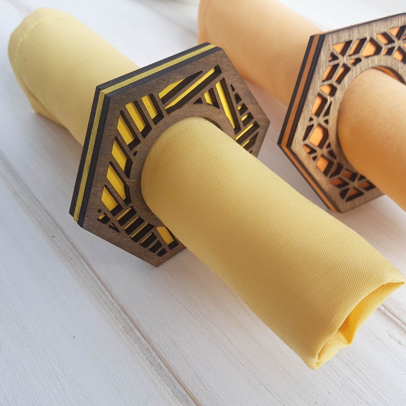 Geometric Napkins - Etsy