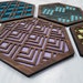 Unique Modern Coaster Design Your Own Set Colorful Coasters - Etsy