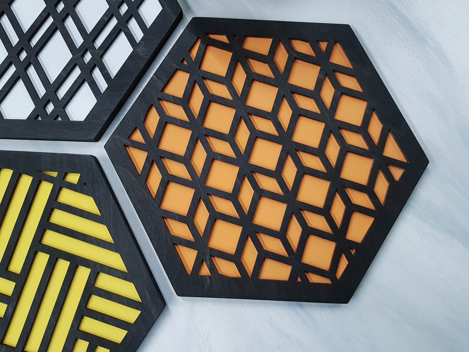 Modern Trivets Custom Trivet Set Colorful Trivet Trivet for - Etsy Canada