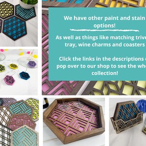 Modern Trivets, Custom Trivet Set, Colorful Trivet, Trivet for Plates ...