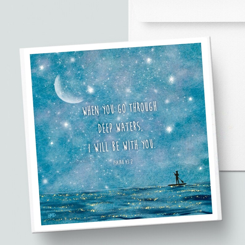 Christian Bible Verse Card Sympathy Card Encouragement Thinking of You ... Christian Bible Verse Card Sympathy Card Encouragement Thinking of You ...