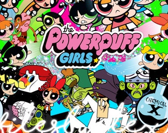 Powerpuff Girls Seamless Pattern - Etsy
