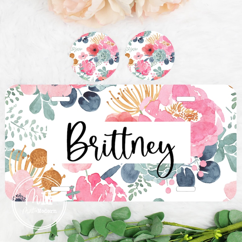 Floral Plates - Etsy