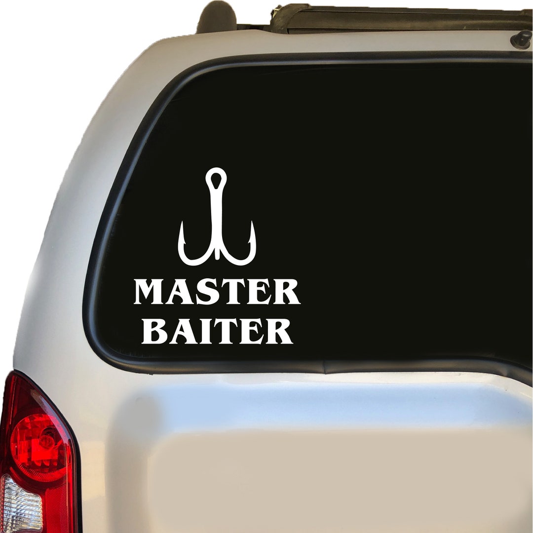 Master Baiter Fishing Decal - Etsy