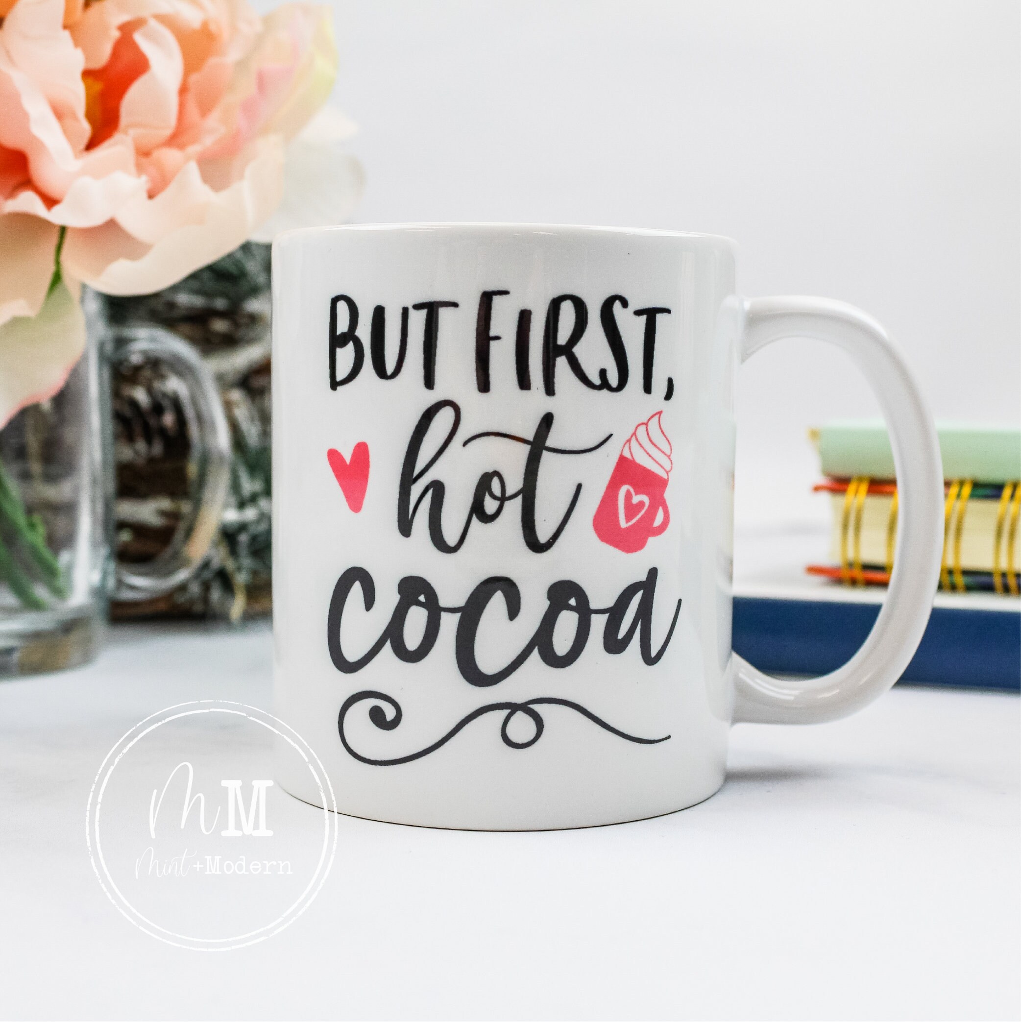 But First Hot Cocoa Ceramic Coffee Mug 11oz | Etsy