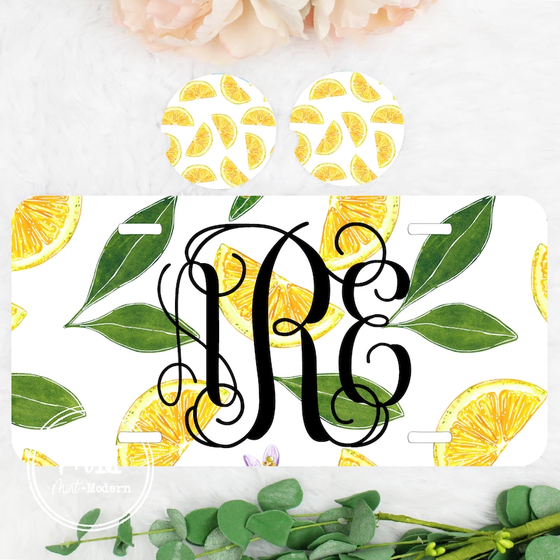 Plates With Lemons - Etsy