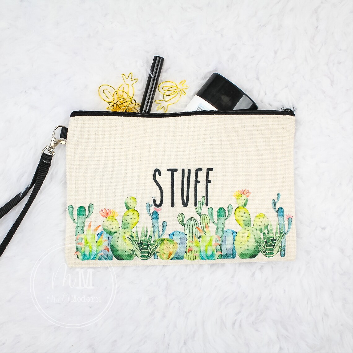 Stuff Cactus Large Multipurpose Bag Pouch - Etsy