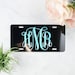 Monstera Leaf Front License Plate - Etsy