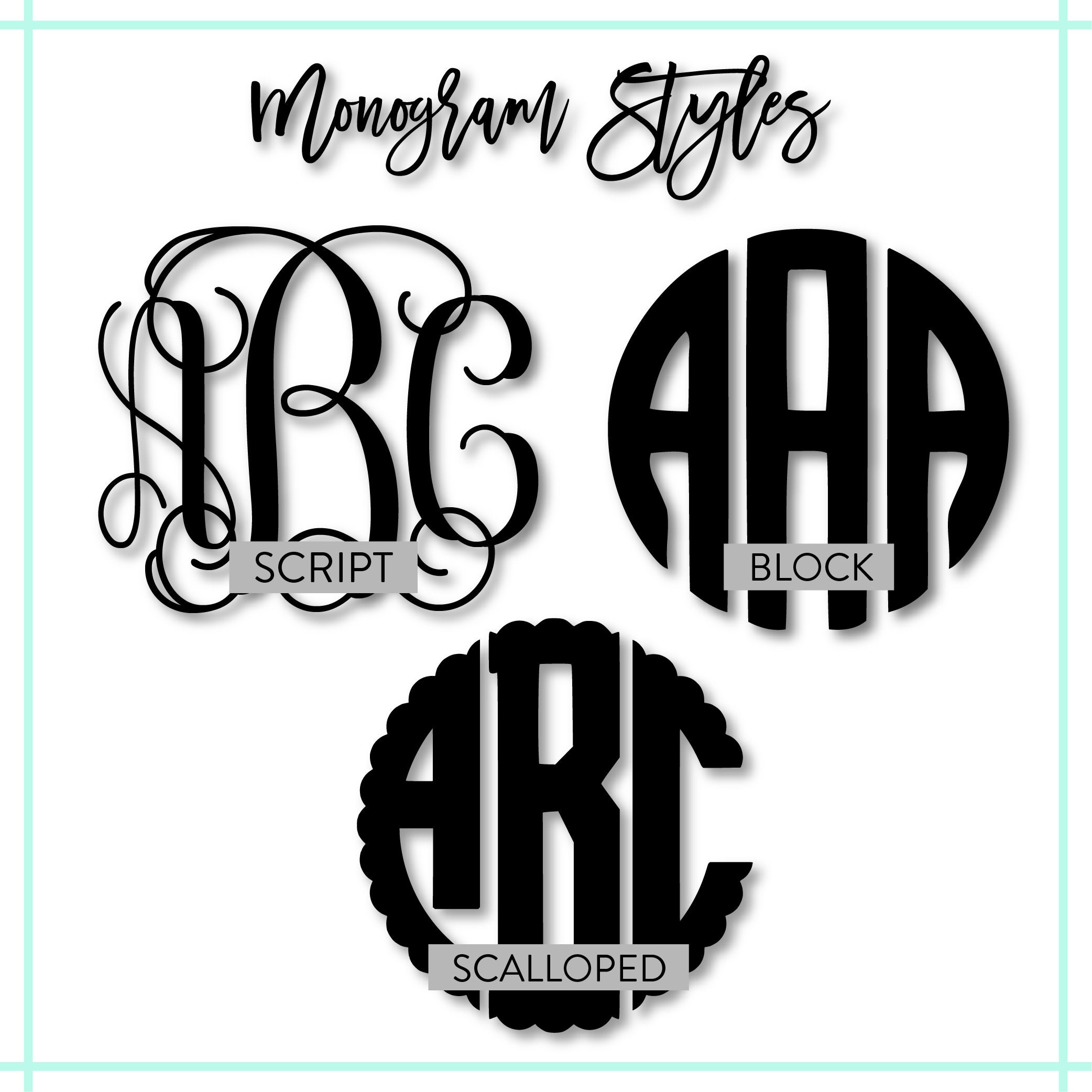 Holographic Monogram Front License Plate | Etsy