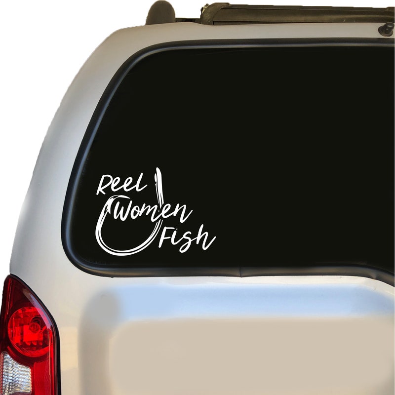 Fishing Decal - Etsy