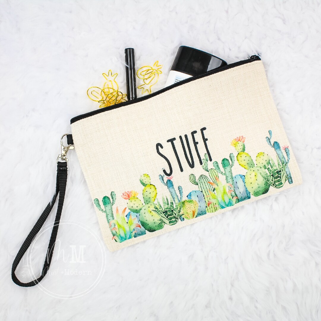 Stuff Cactus Large Multipurpose Bag Pouch - Etsy