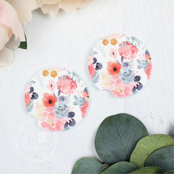 Ceramic Car Coasters - Etsy