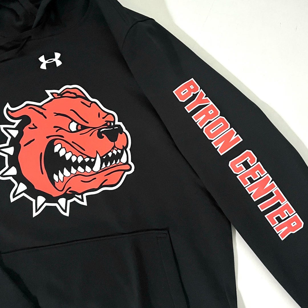 MEN'S Black Big Bulldog With Sleeve Print - Etsy