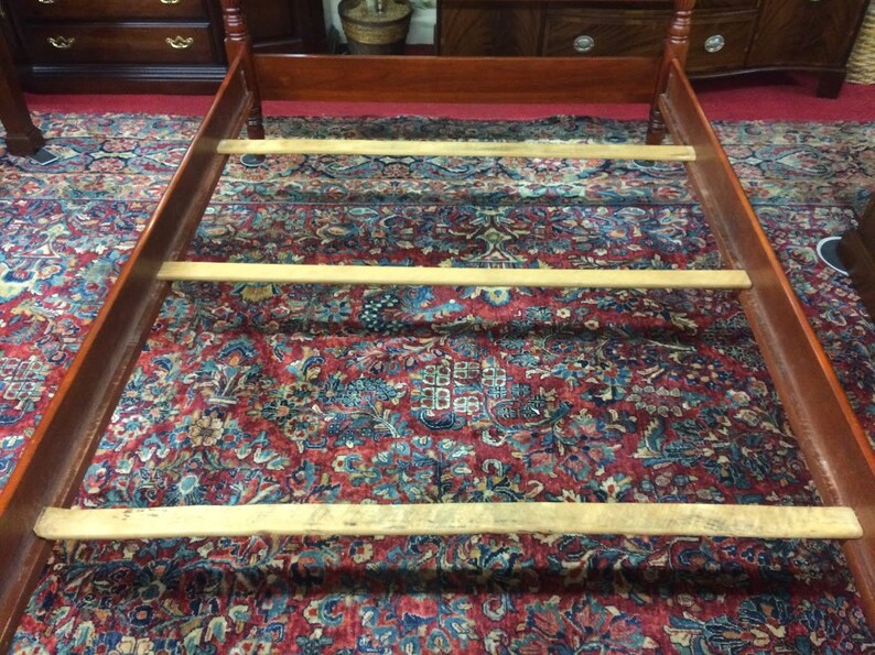 Vintage Poster Bed, Federal Style Bed, Full Size Double Bedframe ...