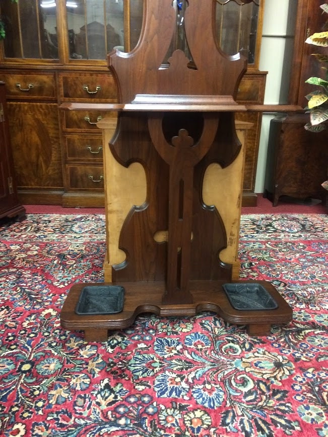 Antique Hall Tree, Victorian Coat Rack, Antique Coat Rack, Mudroom ...