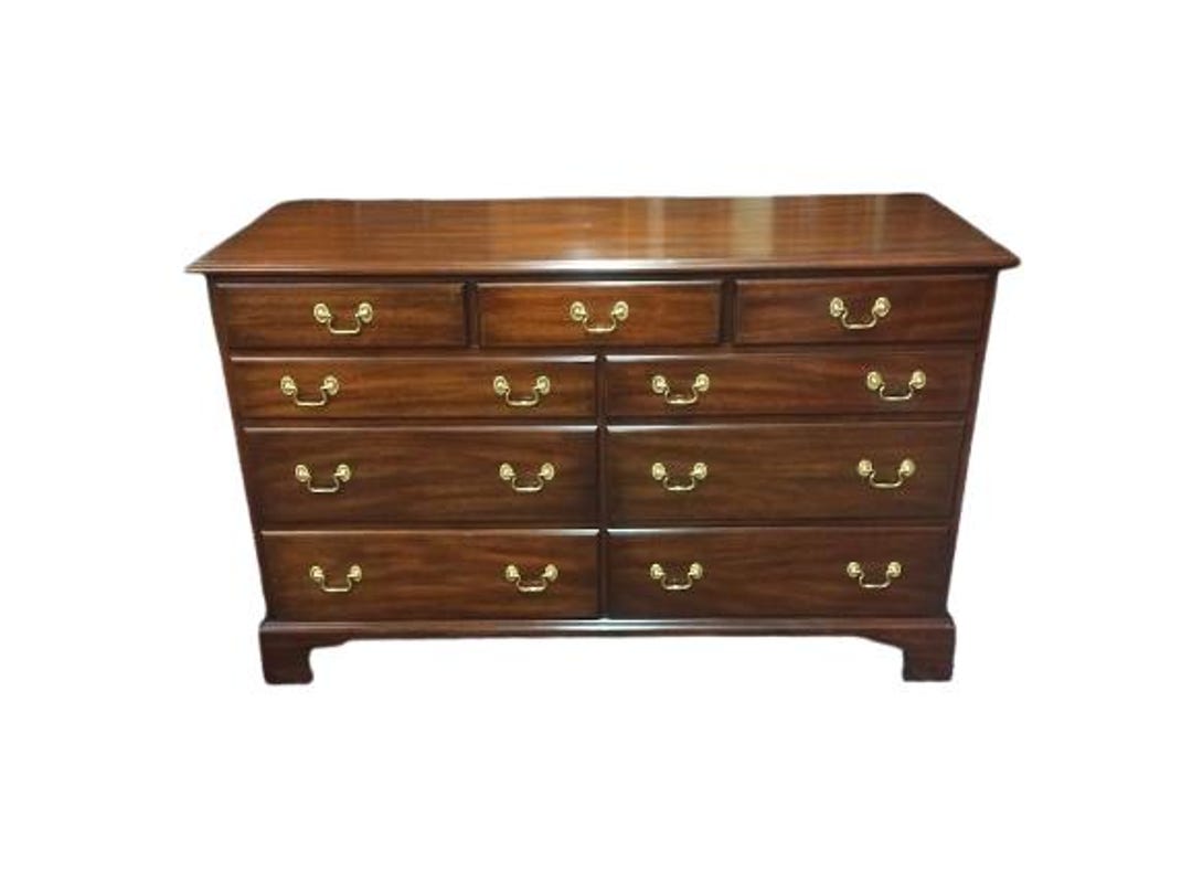 Vintage Henkel Harris Dresser, Mahogany Dresser, Finish 29 Henkel ...