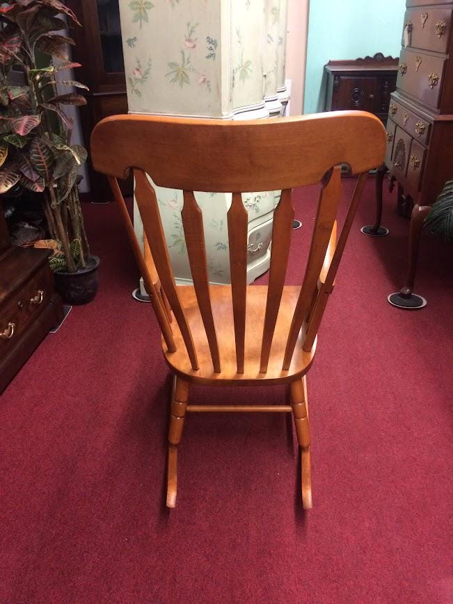 Vintage Rocking Chair, Tell City Cherry Rocker, Cherry Rocker Chair ...