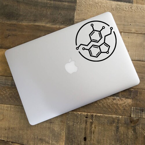 Spinning Atom Vinyl Decal Sticker Spinning Molecules Science - Etsy