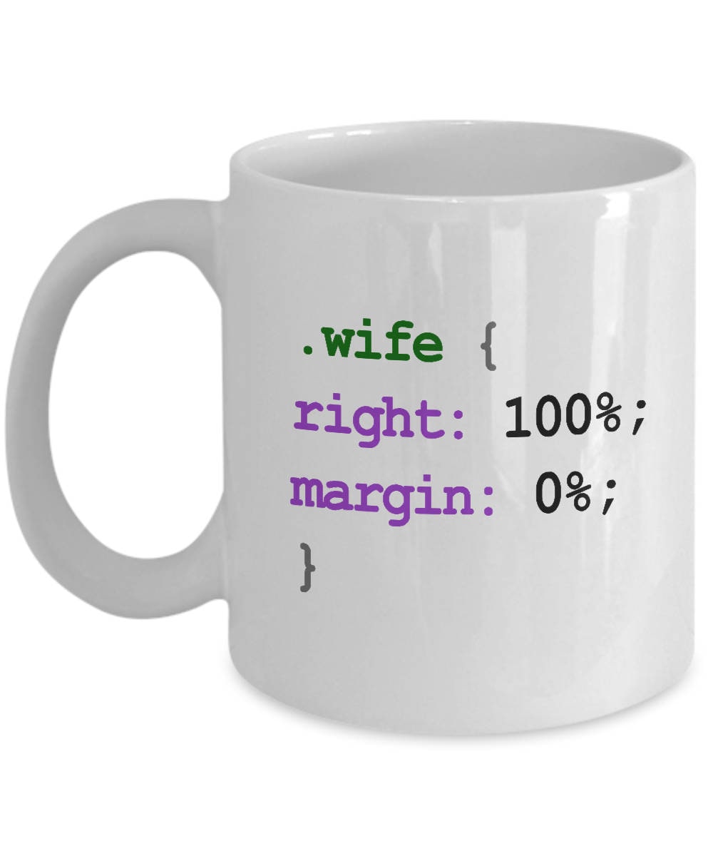 Web Developer Mug 11 Or 15 Oz Web Designer Mug Css Etsy