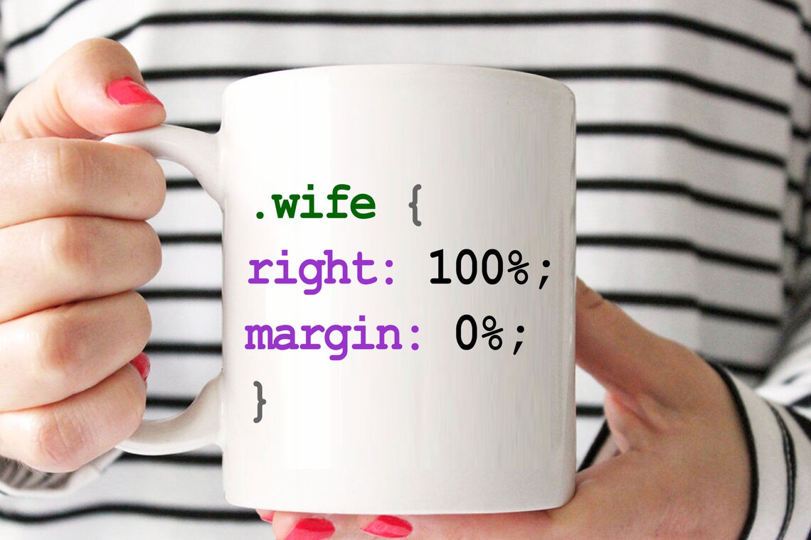 Web Developer Mug 11 or 15 Oz Web Designer Mug CSS - Etsy