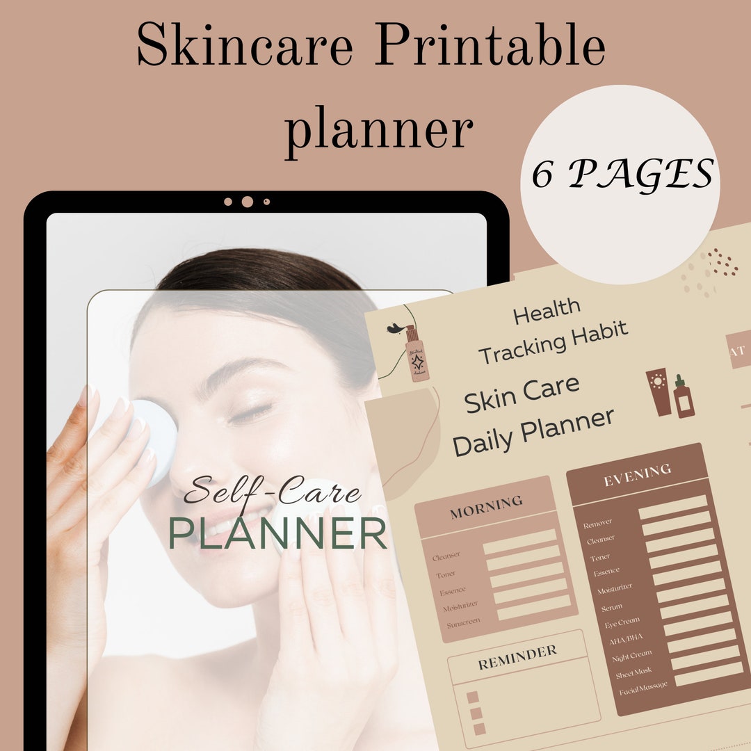 Skincare Routine, Skincare Planner, Hair Care Routine, Hair Care ...